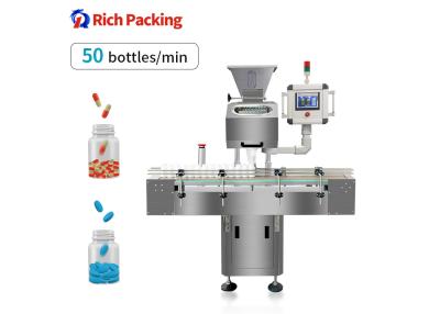 China PLC Automatic Counting Machine For Tablet Capsule Gummy Counting Rate > 99.8% for sale