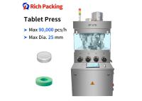 China Versatile Tablet Press Machine With Max Output Of 90000 Pcs/H Max 25 Mm Diameter for sale