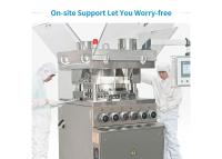 China High Pressure Tablet Press Machine With GCr15 Material Of Die Max Pressure 100KN for sale