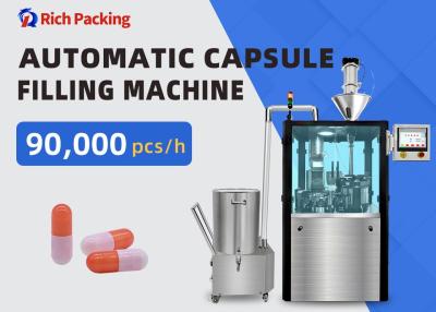 China Fully-Automatic Speed PLC Control Capsule Filling Machine With Accuracy for sale