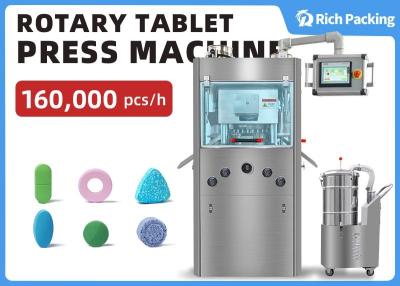 China 80-100KN Versatile Tablet Press Machine for Pharmaceutical Tablet Shapes and Sizes for sale