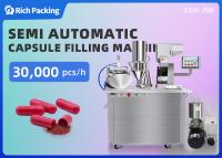 China Semi Automatic Powder Filling Machine For Capsule Size 000-5 for sale