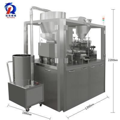 China Pneumatic Automatic Capsule Filling Machine 1800×1390×2200mm Dimension for sale