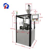 China NJP-1500D Fully Automatic Capsule Filling Machine Filling Rod Holder Adopts The Drawing Card Slot Design for sale