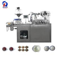 China Dpp 160L Liquid Pack Blister Packaging Machine , Liquid Filling And Sealing Packing Machine for sale