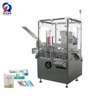 China RQ-ZH-120L Small Erecting Cardboard Load Pillow Bag Carton Box Packing Machine for sale