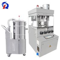China Zp 27D 120kn 25mm Tablet Double Rotary Tablet Pressing Machine With Deduster for sale
