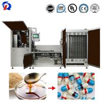 China Liquid Gelatin Capsule Filling Machine Automatic Production Capacity 18000pcs/H for sale
