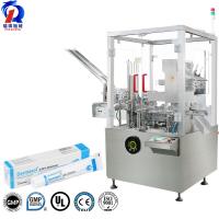 China Small Vertical Box Cartoning Machine Fully Automatic For Bottle Tube for sale