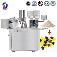 China Semi Automatic Capsule Filling Machine Two Head For Empty Hard Capsule for sale