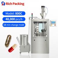 China Capsule Filling Machine Automatic Njp 800 High Speed Powder Pellet for sale