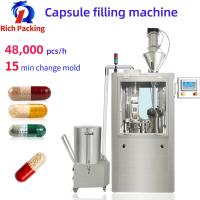 China Small Automatic Capsule Filling Machine Size 00 0 1 2 3 4 Gel Capsule Machine for sale