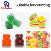 China Fully Automatic Electronic Soft Candy Tablet Bottling Counting Machine Counter for sale
