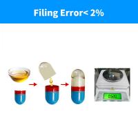 China Capsule Filler Filling Machine Pharmaceutical Automatic For Liquid Oil for sale