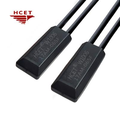 China Bimetallic High Temp Cutout Switch Thermal Protector Switch 17AM Waterproof for sale