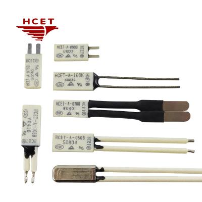 China Bimetallic Overload Thermal Cutoff Switch HCET-A TB02 2.5A-10A High Precision for sale