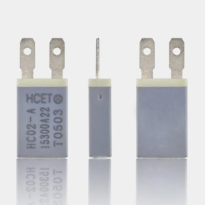 China HC02 Bimetal Motor Thermal Protector Automotive Wiper Motor Thermal Cutoff Switch RoHS-Certified Overload Protector for sale
