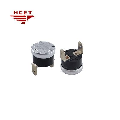 China Bakelite KSD301 250V 10A 60C Normally Closed Adjustable Bimetal Thermostat Switch for sale