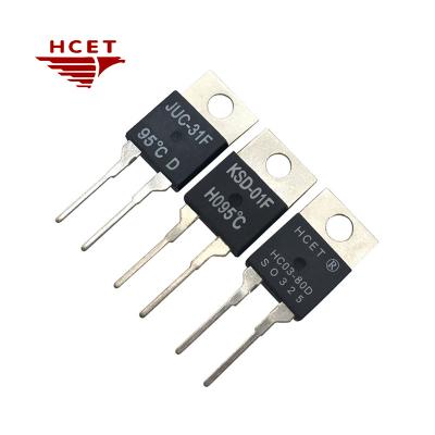 China KSD-01F/JUC-31F Bimetal Thermal Switch Thermostat Temperature Control 250V 1A for sale