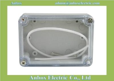 China 83*58*33mm waterproof electrical clear abs box with lid for sale