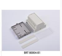 China 106*87*60mm Abs Ul 94 V0 Diy Plc Din Rail Enclosure For Electronics Project for sale