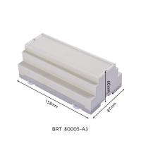 China 158*87*60mm Plastic Din Rail Enclosure For Project ABS Pcb Board Circuit Shell for sale