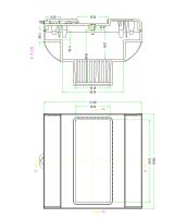 China 108*112*75mm Fireproof Din Rail Enclosure For Industry Instrument Enclosure Control Box for sale