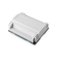 China 174*139*57mm Plastic Control Box PLC Enclosure Din Rail ABS Fireproof DIY PCB Shell for sale