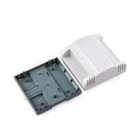 China 108*112*56mm Din Rail Enclosure For Electronic Diy Fireproof Plastic Housing Distribution Box for sale