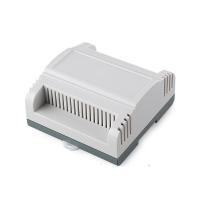 China 108*112*56mm Din Rail Enclosure For Electronic Diy Fireproof Plastic Housing Distribution Box for sale
