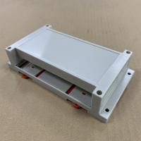 China 175*90*40MM Din Rail Plastic Housing Enclosure In Grey And Black Color for sale