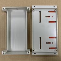 China 175*90*40MM Din Rail Plastic Housing Enclosure In Grey And Black Color for sale