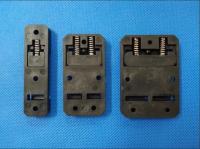 China Plastic Din Rail Mounting Holder Spring Loaded DIN35 Bracket DRC-232 35mm Width for sale