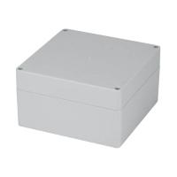 China 380g 160x160x90mm Abs Project Enclosure With Brass Inserts for sale