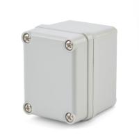 China 65x50x55 Mm Waterproof Plastic CCTV Junction Box IP66 With Plastic Screws for sale