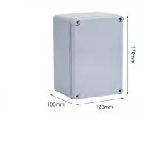 China Black Color Plastic Screws IP66 Plastic Weatherproof Junction Box 170*120*100mm for sale