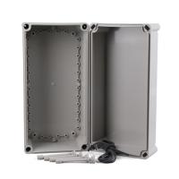 China ABS Material Large Watertight Plastic Enclosure Box 380*190*180mm Wiring Electrical Box Low MOQ for sale