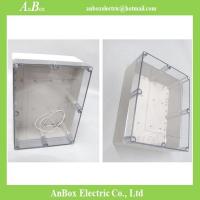 China Large Plastic Ip66 320*240*140mm Clear Lid Enclosures for sale