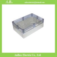 China Large Plastic Ip66 320*240*140mm Clear Lid Enclosures for sale