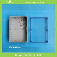 China 263*182*125mm ABS Watertight Clear Lid Enclosures for sale