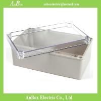 China Square Plastic IP66 250*150*130mm Clear Lid Enclosures for sale