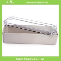 China Large 250*80*70mm Weatherproof Clear Lid Enclosures for sale