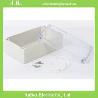 China 20*12*7.5cm Waterproof Boxes For Electronics With Clear Top for sale