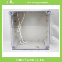 China Drill Holes 192*188*100mm Clear Lid Enclosures for sale