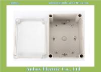 China Clear Lid Black Base Plastic Screws IP66 Plastic Watertight Junction Seal Box 170*120*100mm for sale
