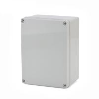 China 200*150*100mm Plastic Screws ABS Black Weatherproof Enclosure Box for PCB DIY for sale