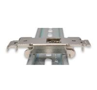 China Mounting Brackets M6 2x 25mm Din Rail Clips Metal for sale