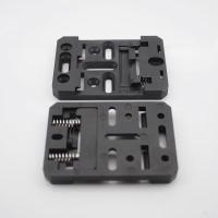 China 48mm Width Universal DIN Rail Mounting Clip Snap in Din-Rail Mounting Bracket DIN Rail Fixed Clamp Aluminum Alloy Solid State Relay Clip for 35mm Din Rail Slotted for sale