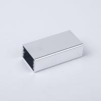 China Small Lightweight Aluminum Case Width 40mm Height 25mm Length 80mm In Anodized Silver For DIY Project Box for sale