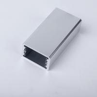 China Small Lightweight Aluminum Case Width 40mm Height 25mm Length 80mm In Anodized Silver For DIY Project Box for sale
